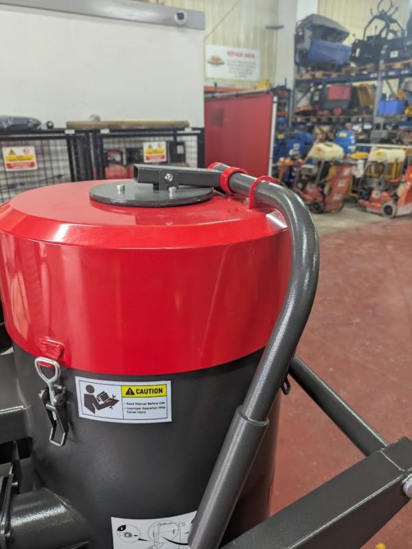 S17 HIRE LARGE DUST CONTROL UNIT HTG IVC 45L 3PHASE - WH Surface ...